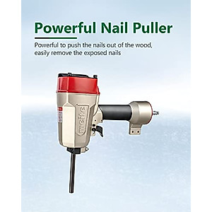 meite BW100 Pneumatic Nail Puller/Nail Remover Professional Grade Heavy Duty Pneumatic Punch Nailer