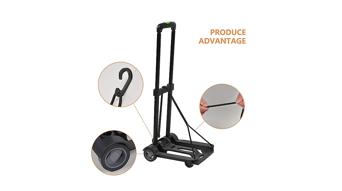 4HOMART Folding Truck: Lightweight & Portable Dolly