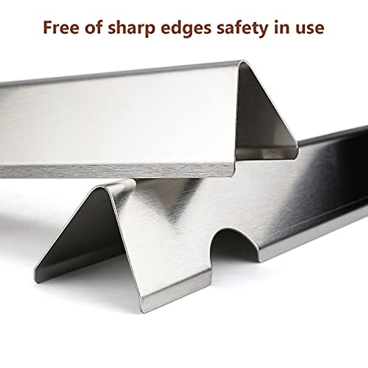 Uniflasy 66033 Stainless Steel Flavorizer Bars for Genesis II/LX 400, Genesis II E410, E435, S435 (2017 and Newer) Series Gas Grills 17 inch Heat Plates Flavor Bar for Weber 66796 66797