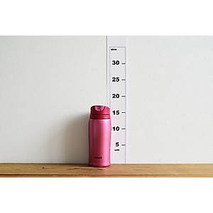 Tiger Corporation Stainless Steel Vacuum Insulated Travel Mug, 12 oz, Pink