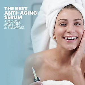 Vitamin C Serum 20% For Face, Pure Vitamin C Face Serum for Wrinkles, Acne, Dry Skin, and Dark Spots - Facial Vitamin C Serum (1oz)