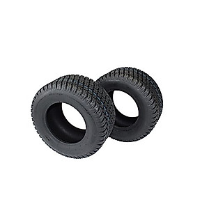 Set of 2 - 16X6.50-8 4 Ply Turf Tires for Lawn & Garden Mower 16x6.5-8