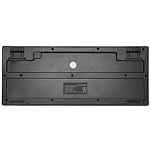 Wuqioei Wired Computer Keyboard,89 Keys RGB Backlight Gaming Keyboard,Mechanical Keyboard with Floating Keycap and Drainage Hole,for Computer/Laptop/Desktop