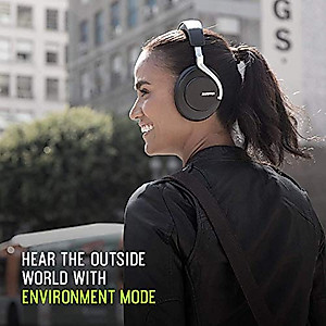 Shure AONIC 50 Wireless Noise Cancelling Headphones, Premium Studio-Quality Sound, Bluetooth 5 Wireless Technology, Comfort Fit Over Ear, 20 Hours Battery Life, Fingertip Controls - Brown