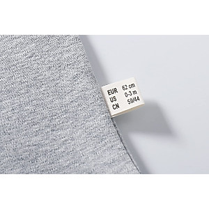 AdaliaFaye Unisex baby and Toddler Boys Girls'Cotton Long Sleeve Basic round neck solid sweatshirt Tee Shirts