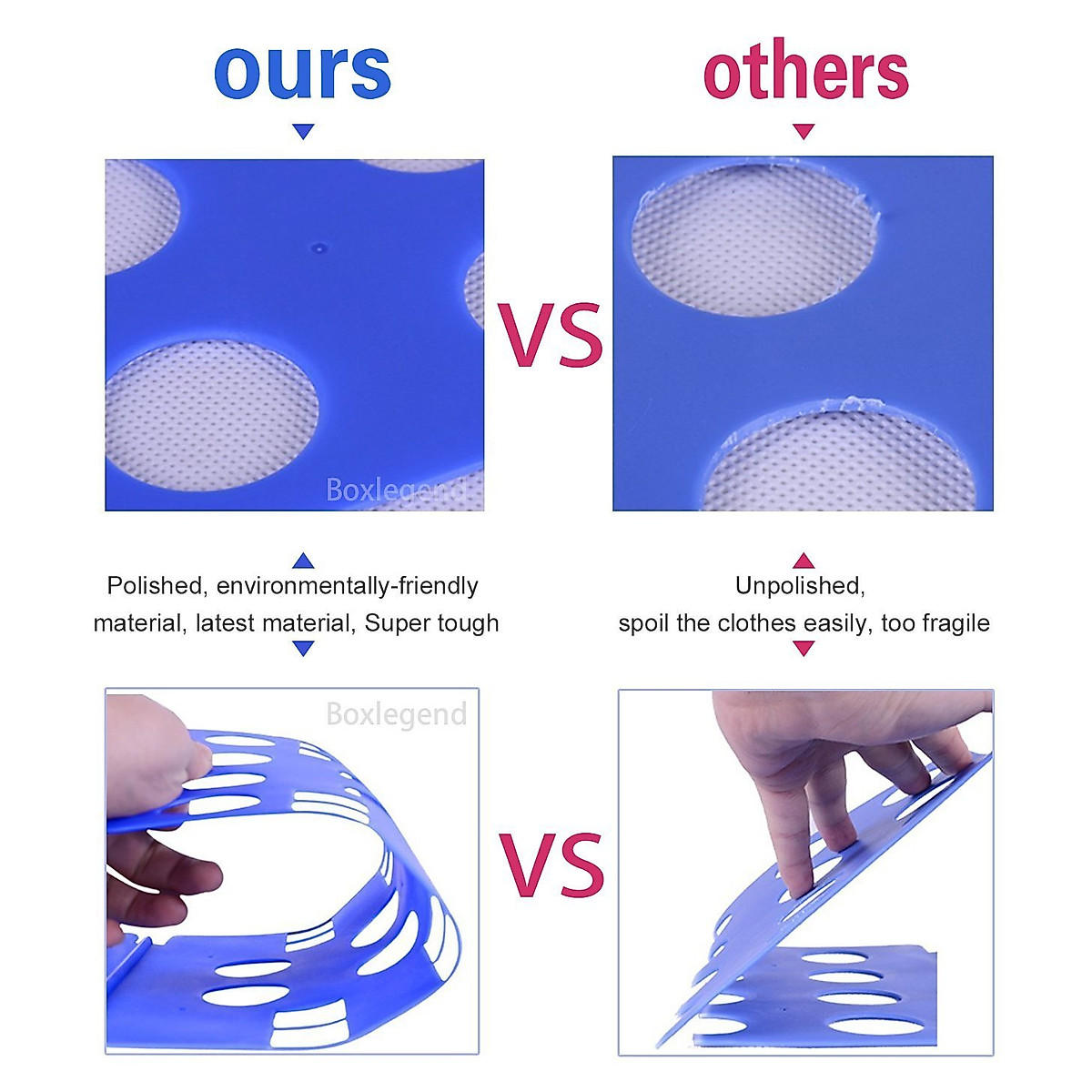 Shirt Folding Board Tshirt Folding Board t Shirt Folder Clothes Folding Board Plastic Laundry Folder Home Storage Tool for Adults and Children, Blue