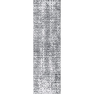 nuLOOM Deedra Modern Abstract Runner Rug, 2' 5" x 9' 5", Grey