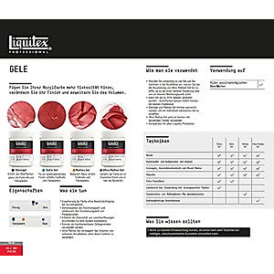 Liquitex Professional Satin Gel Medium, 237ml (8-oz)
