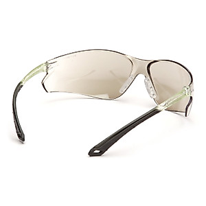 Pyramex Itek Safety Eyewear, Indoor/Outdoor Mirror Lens With Indoor/Outdoor Mirror Temples
