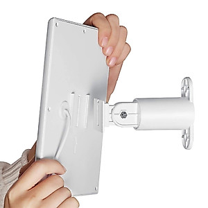 [Updated Version] Wasserstein Solar Panel with 13.1ft/4m Cable Compatible with Arlo Essential Spotlight/XL Spotlight Camera (2-Pack, White) (NOT Compatible with Arlo Ultra, Pro 1/2/3, HD, Floodlight)