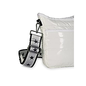 Haute Shore - Nikki Blanc Crossbody White W Silver Strap