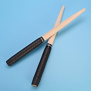 ROSENICE Drumstick 1 Pair Maibachi Taiko Wood Tip Drumstick Master Drum Sticks(Drum Stick Color Random)