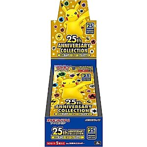 Pokemon Card Game Sword & Shield Expansion Pack 25th Anniversary Collection Booster Box No Promo Card Pack …