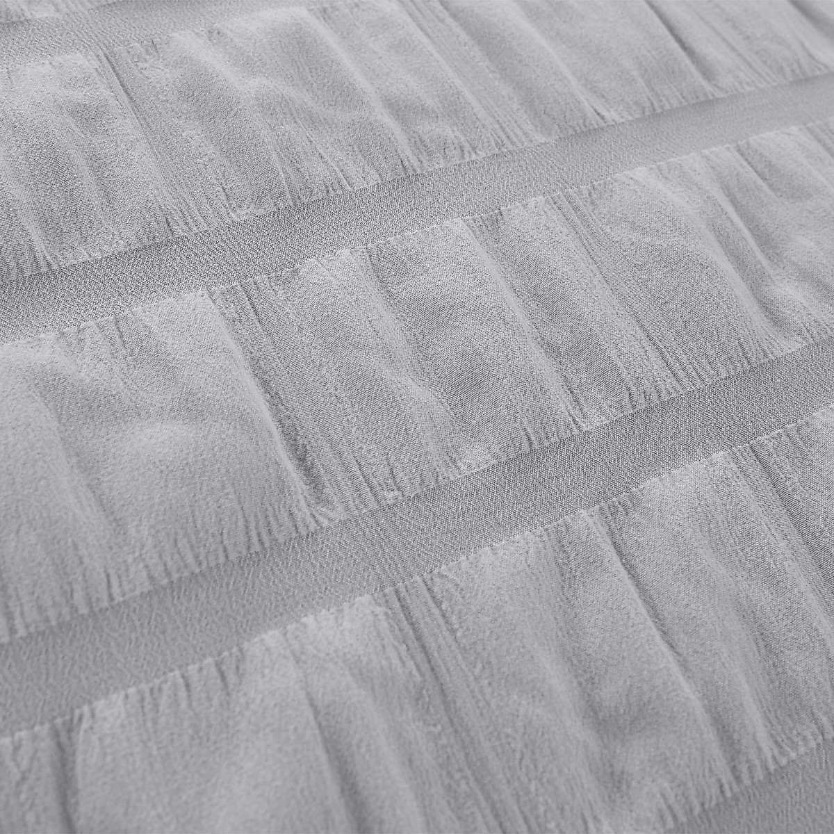 Modern Threads Kallan 5-Piece Seersucker Comforter Set Grey King