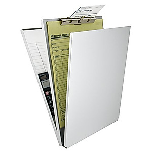 Saunders Recycled Aluminum A-Holder Form Holder – Letter Size Form Holder with Hinged Writing Plate. Office Supplies