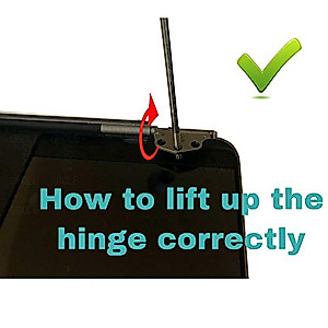 GBOLE Screen Replacement for MacBook Pro A1706 A1708 Late 2016 Mid 2017 EMC 2978 3164 3071 3163 Retina LCD Display Screen Full Assembly Complete Top Assembly 13.3" 2560x1600 (Space Gray)