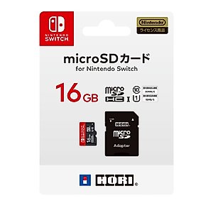 Micro SD Card 16GB for Nintendo Switch [Nintendo Switch]