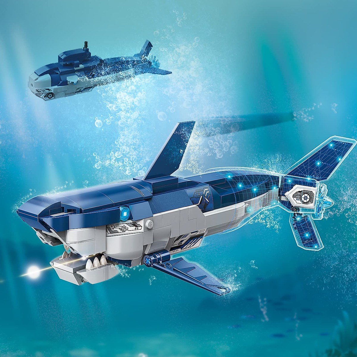 QMAN RC Car STEM Building Toys, 425 Pieces Remote Control Building Blocks Model Car Kit,Racing Car Model Building Block for Boys and Girls Age 6-12