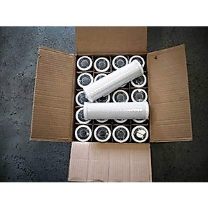 CFS – 12 Pack Carbon Block Water Filter Cartridges Compatible with GE FXWTC Models – Remove Bad Taste & Odor – Whole House Replacement Water Filter Cartridge,10” Inch White