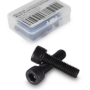 Cicidorai M4-0.7 x 12mm Socket Head Cap Screws, 12.9 Grade Alloy Steel, Black Oxide Finish, Machine Thread, Allen Socket Drive, Quantity 100