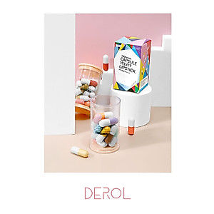 SWETIYOU Pill Lipstick Capsules, 16 Pcs Mini Matte Lipstick Set Cute Capsule Waterproof Lipstick Long Lasting Mini Capsules Lipstick Velvet Matte Lipstick Set 0.035lb