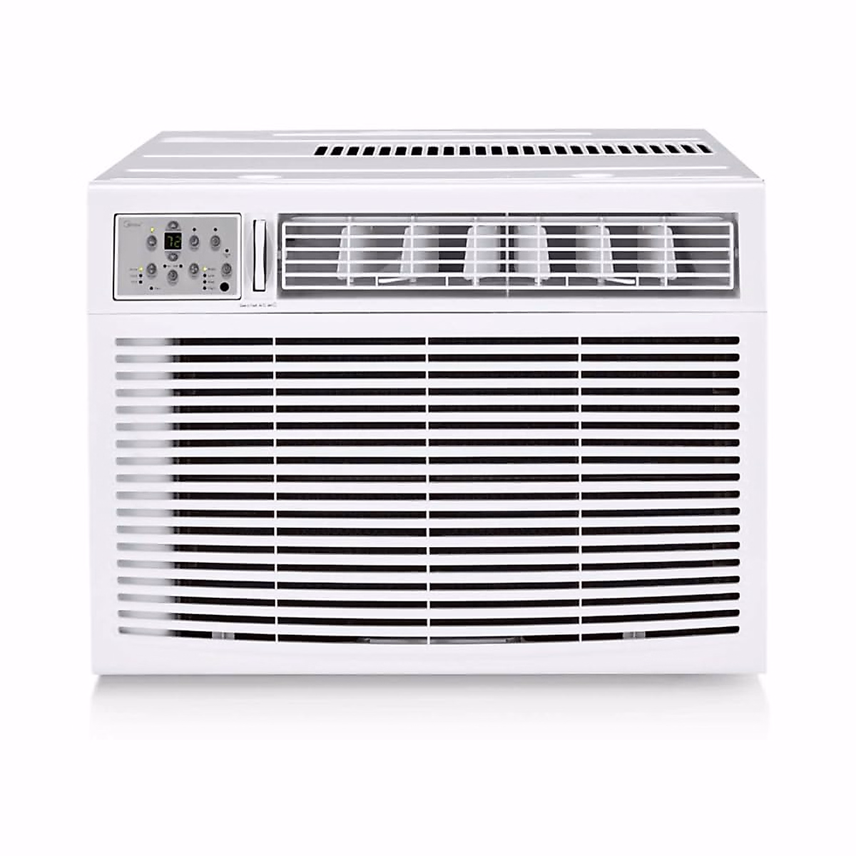 Midea MAW15R1BWT EasyCool 14,500 BTU Window Air Conditioner, Fan-Cools, Circulates and Dehumidifies up to 700 Sq Ft, Reusable Filter, Remote Control, White