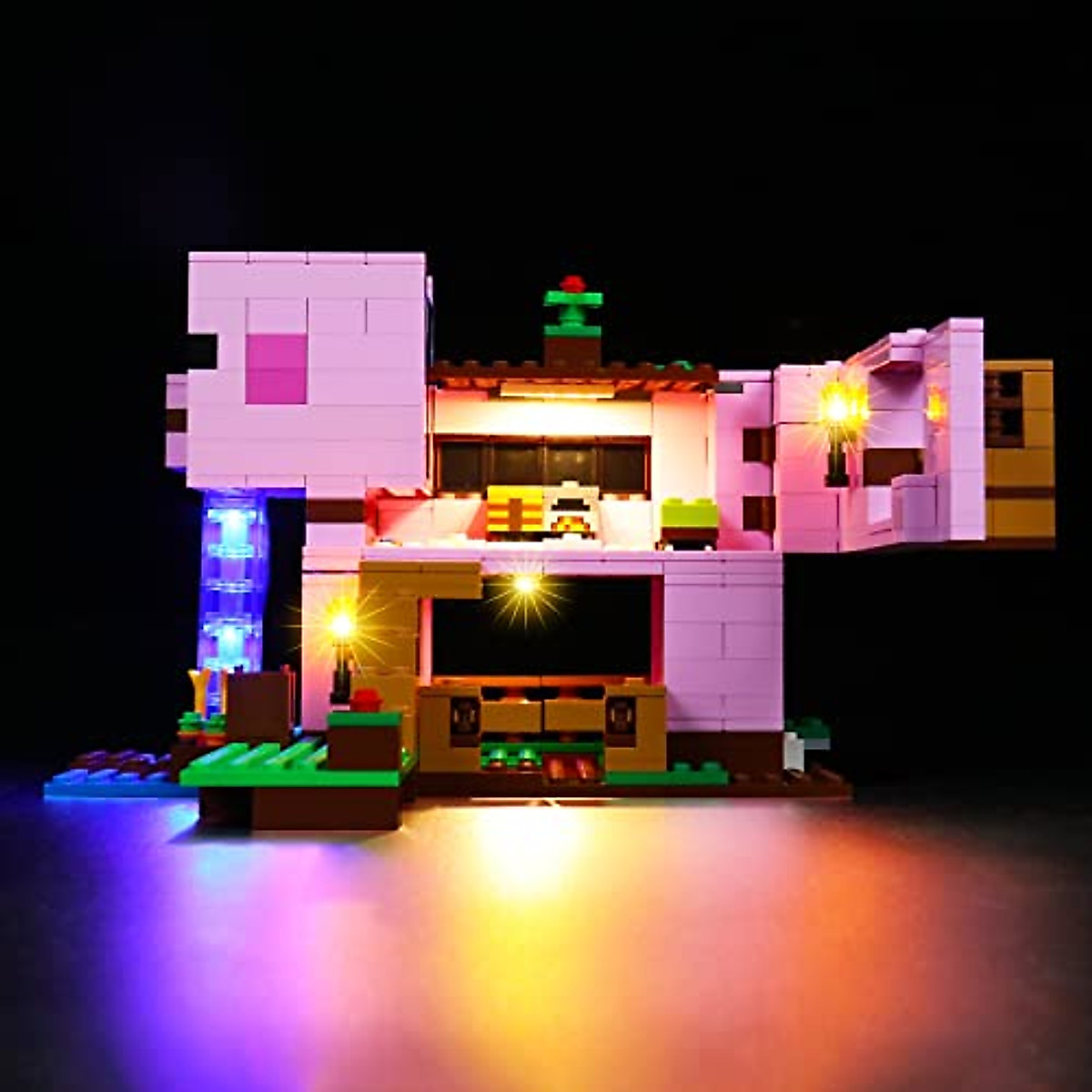 LMTIC Lighting Kit for Lego The Pig House 21170 Toy Light Set Compatible with Lego 21170(NOT Included The Lego Sets)
