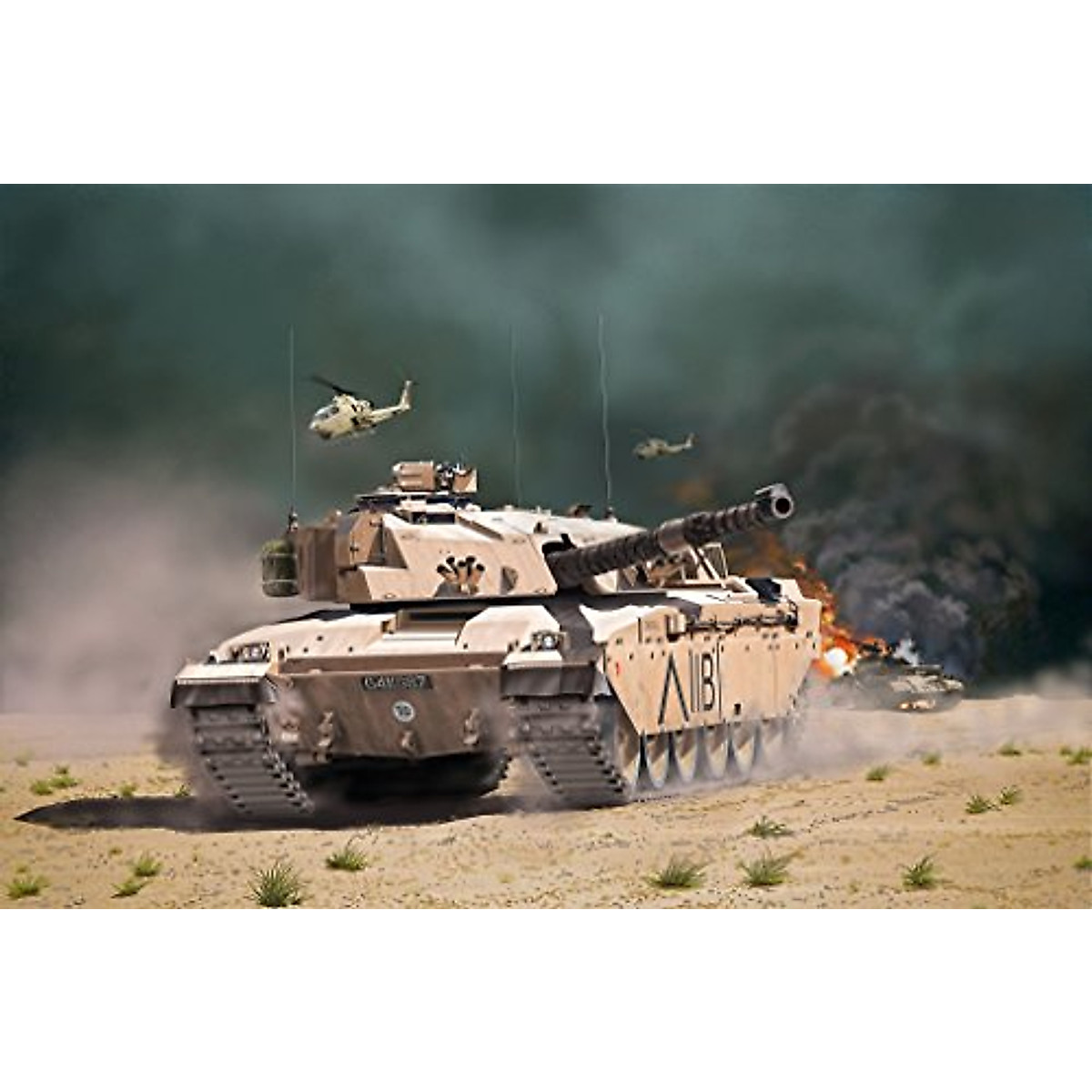 Revell 03308 Challenger I, Multi Colour, 1:76 Scale