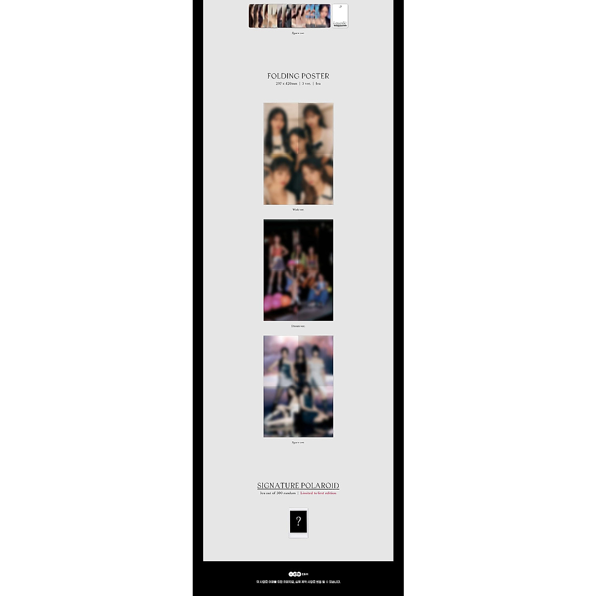 LOOSEEMBLE Loossemble 1st Mini Album Contents+Photocard+Tracking Sealed LOONA (Standard Dream Version)