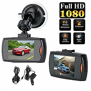 Dash Cam for Cars 1080P,3 inch Dashboard Camera with Night Vision,90°Wide Angle, Parking Monitor,Loop Recording,Motion Detection,G-Sensor