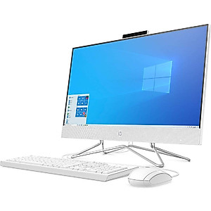 HP 24-dd0117c 23.8" AIO Computer R3-3250U 8GB 512GB SSD W10H White 1K0D7AA (Renewed)