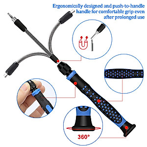 SOONAN 128 in 1 Precision Screwdriver Set, Magnetic Repair Tool Kit for iPhone Series/Xbox Series/PS3/PS4/Nintendo Switch/iPad/Tablet/Laptop/Watch/Cellphone/PC/Camera/Electronic