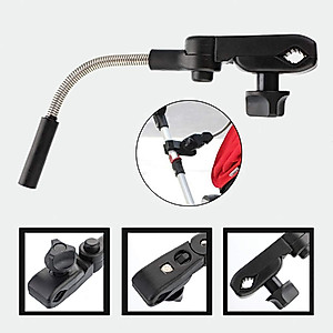 Baby Clamp-On Shade Umbrella, with Umbrella Clip Fixing Device, 79cm/31.1in Long, Great for Strollers