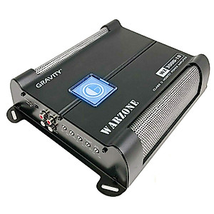 Car Amplifiers - Gravity Audio WZ3000.1D Warzone 3000W Class D Amp 1/2/4 Ohm Stable with Remote Sub Control