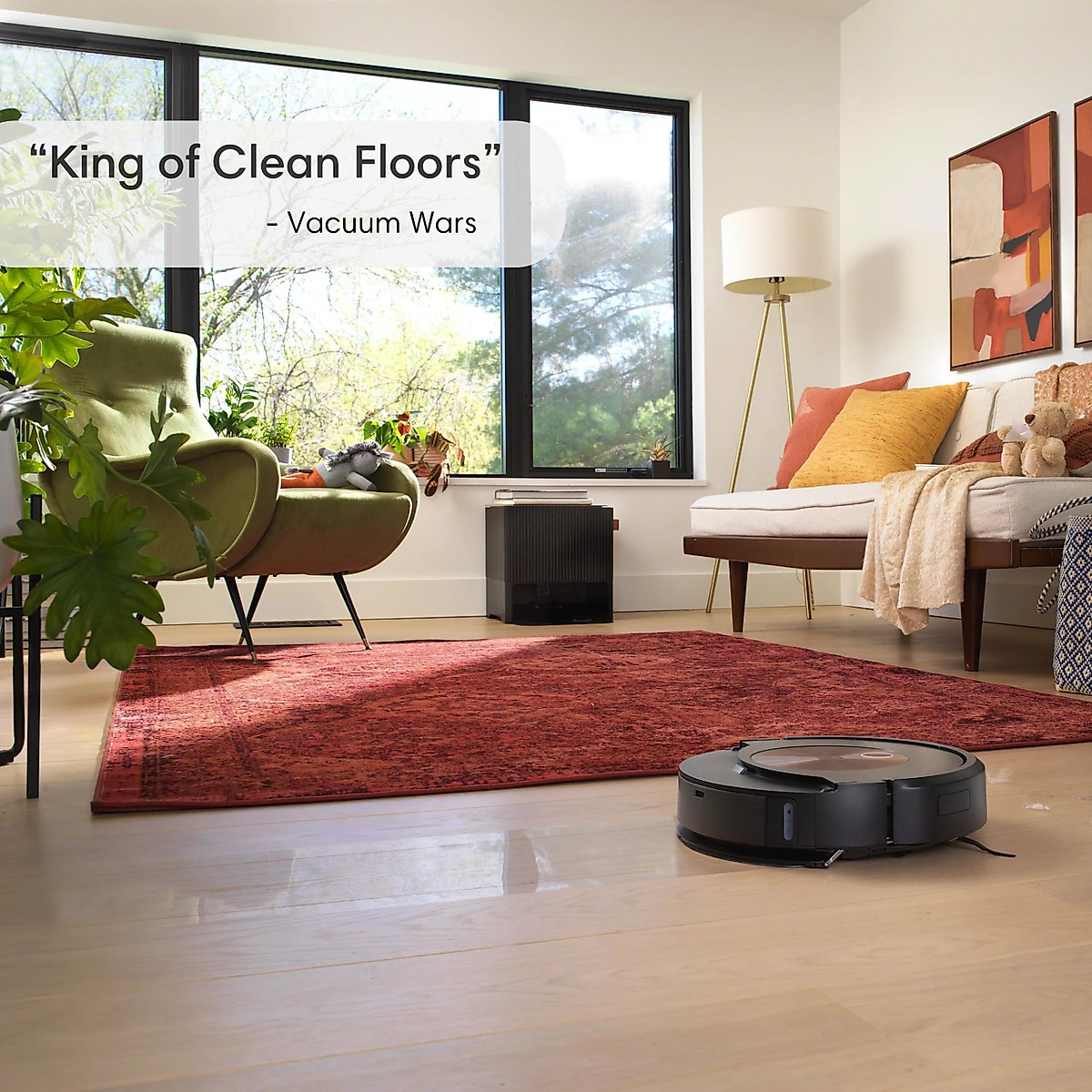 iRobot Roomba Combo j9+ Self-Emptying & Auto-Fill Robot Vacuum & Mop – Multi-Functional Base Refills Bin and Empties Itself, Vacuums and Mops Without Needing to Avoid Carpets, Avoids Obstacles​