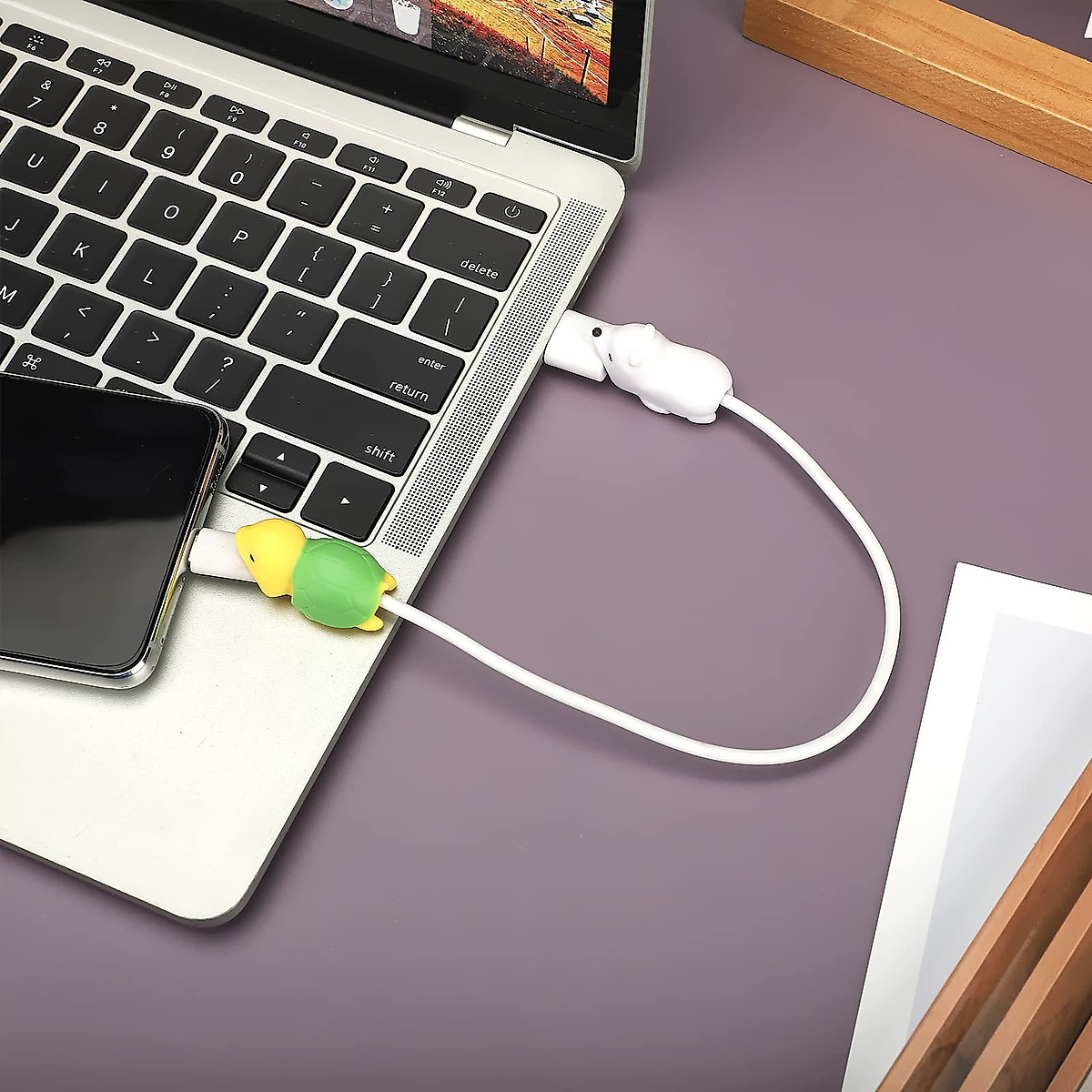 Cute Charger Protector Cable