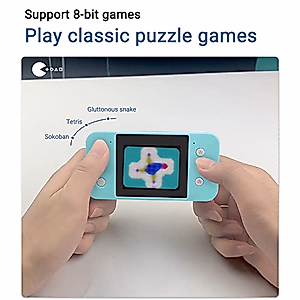 Lopunny 20MP Kids Camera with 32GB SD Card, Full HD 1080Pq Front and Rear Dual Cameras Digital Camera for Age 3-14 Boys and Girls Rechargeable Mini Camera with Puzzle Games for Students, Teens (Blue)