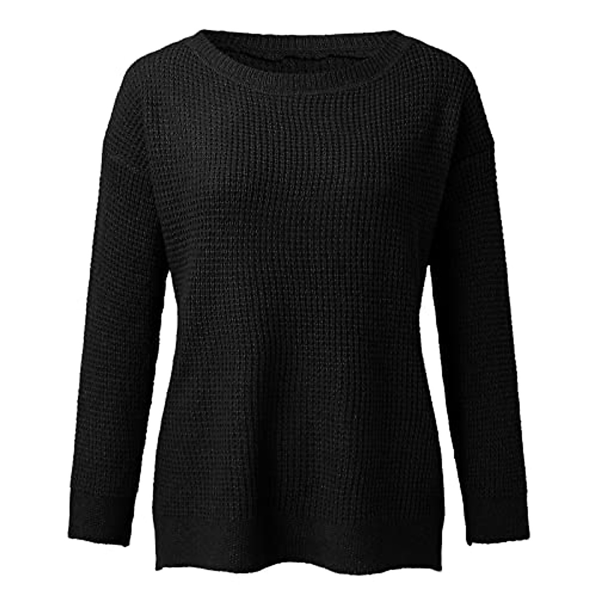 Plus Size Sweater Sweaters for Men Fashion 2023 Lace Crochet Long Sleeve Crewneck Sweaters Fall Winter Knit Pullover Jumper Tops Womens Shirt Knot Plus Size Half Zip Pullover Women Sheer Tops for