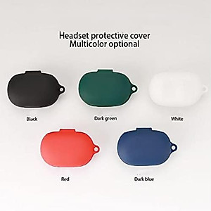 Ferbao Silicone Case Cover Compatible with SoundCore Space A40 Headphones (Black)