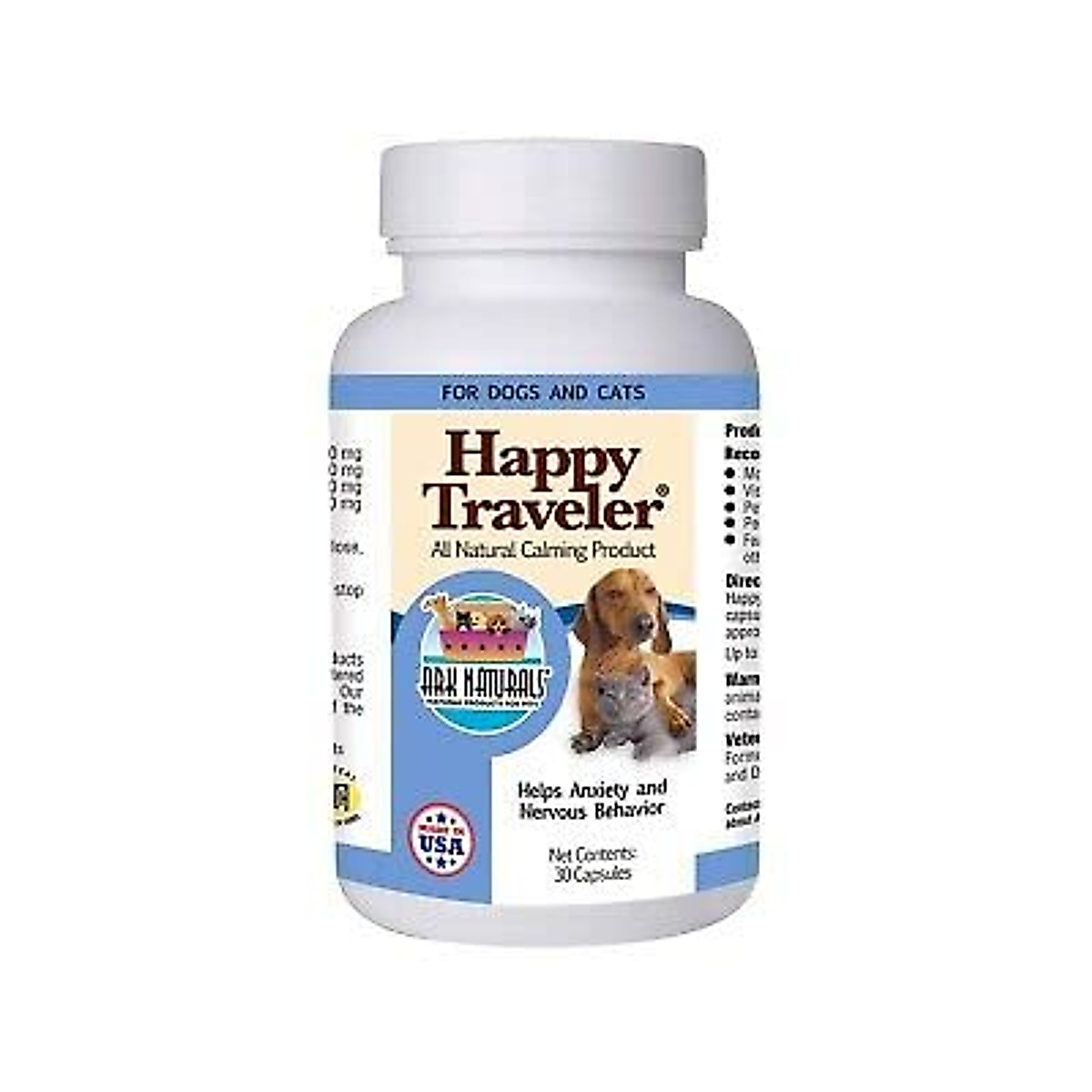 Ark Happy Traveler 500mg 30ct (Pack of 2)