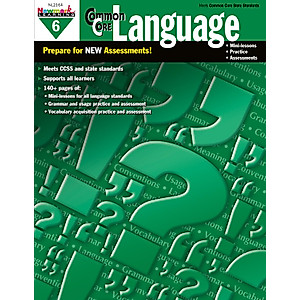 Newmark Learning Grade 6 Common Core Practice Language Book (CC Language)