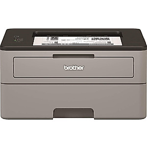 Brother Compact Monochrome Laser Printer 2300 Series, 250-Sheet, Prints up to 27 ppm, Automatic Duplex Printing, Dash Replenishment Ready, Black