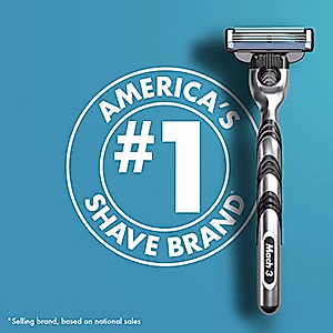 Gillette Mach3 Mens Razor with 1 Handle and 2 Razor Blade Refills