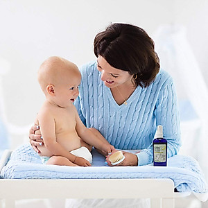 Diaper Lotion Potion, All Natural Diaper Rash Guard for Your Baby's Bottom - Healing and Soothing 2-in-1 Herbal Cleanser and Lotion - Moisturizes and Protects (4 Ounce Spray)