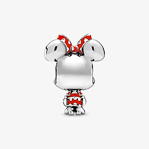 LONGLUCK 925 Sterling Silver Bead Charm for Pandora Charms Bracelets and Necklaces for Woman 5A Cubic Zirconias Dangle Pendant,Jewelry Bead