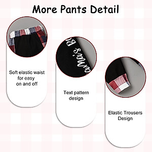 Fuermos Newborn Infant Baby Boy Clothes Plaid Button Long Sleeve Hoodies Romper+ Mama's and Boy Pants Outfits Set