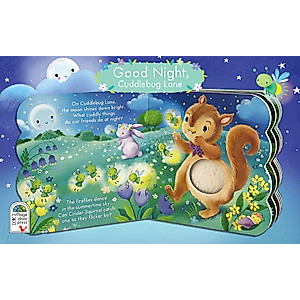 Touch & Feel: Good Night, Cuddlebug Lane: Baby & Toddler Touch and Feel Sensory Board Book