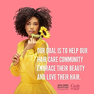Jane Carter Solution Curls to Go Shine On Curl Elixir (6oz) - Nourishing, Reduce Frizz