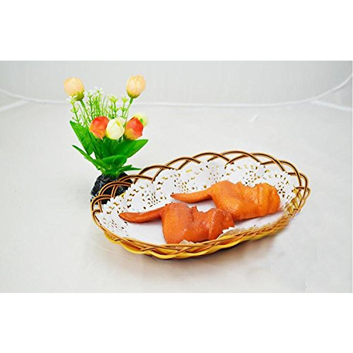 HAKSEN 36 PCS Paper Lace Doilies Combo,Pack 12 each 6.5", 8.5", 10.5"