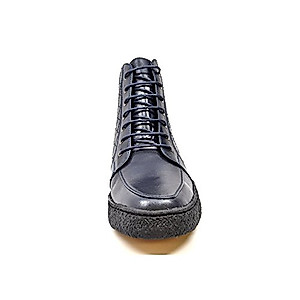 British Collection Extreme Men Leather Shoes Navy 9